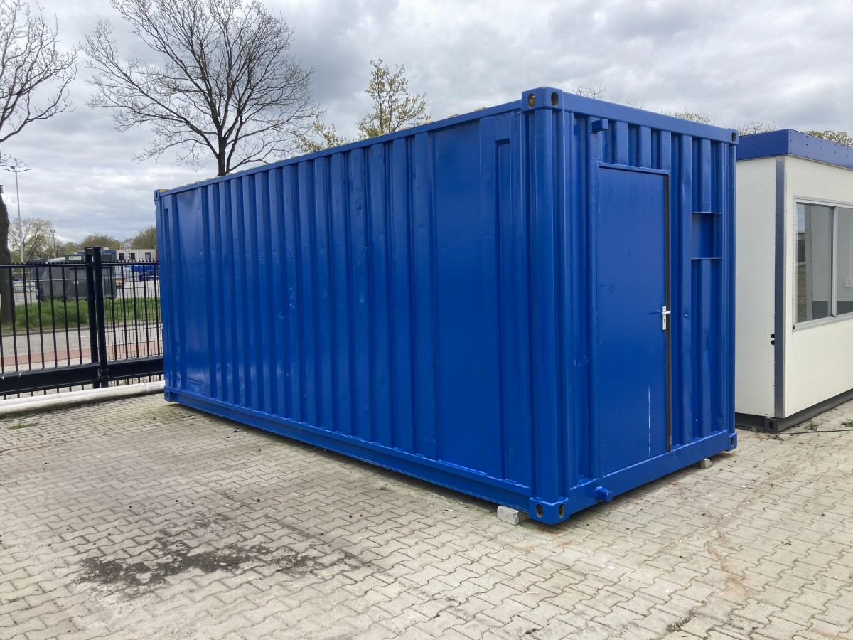 Combi container ][ Opslag en kantine - Handelonderneming Lekkerkerker